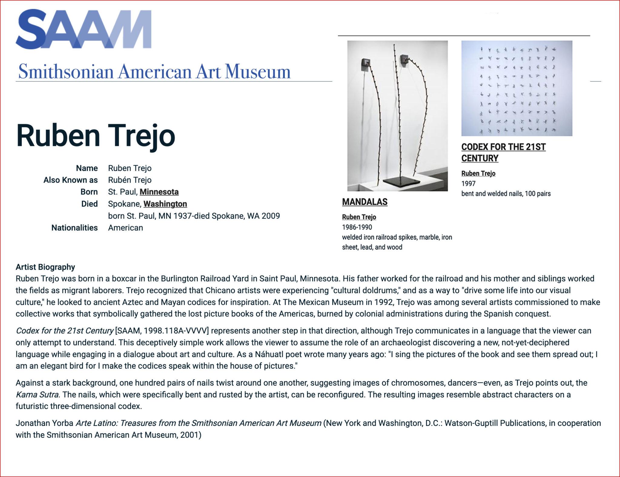 Help Name a New School After Ruben Trejo | Robert Lloyd Artist & Advocate